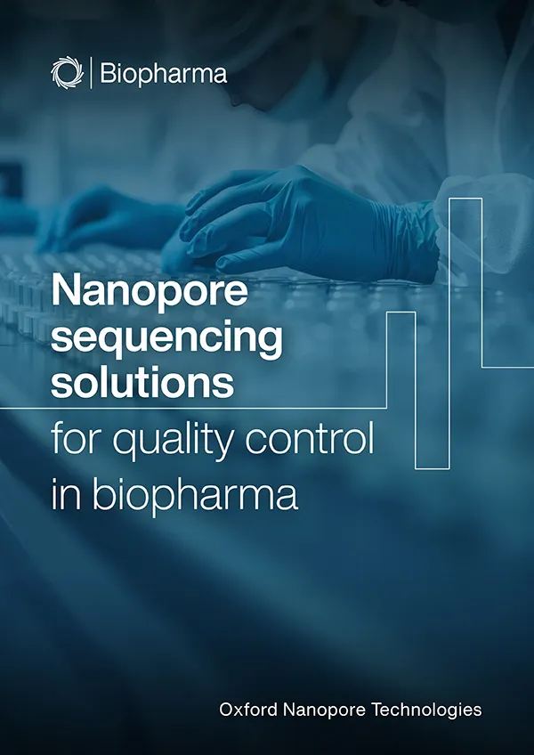 Oxford Nanopore in the Biopharma sector | Oxford Nanopore Technologies