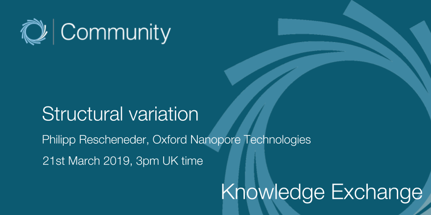 Knowledge Exchange: exploring structural variation with nanopore sequencing