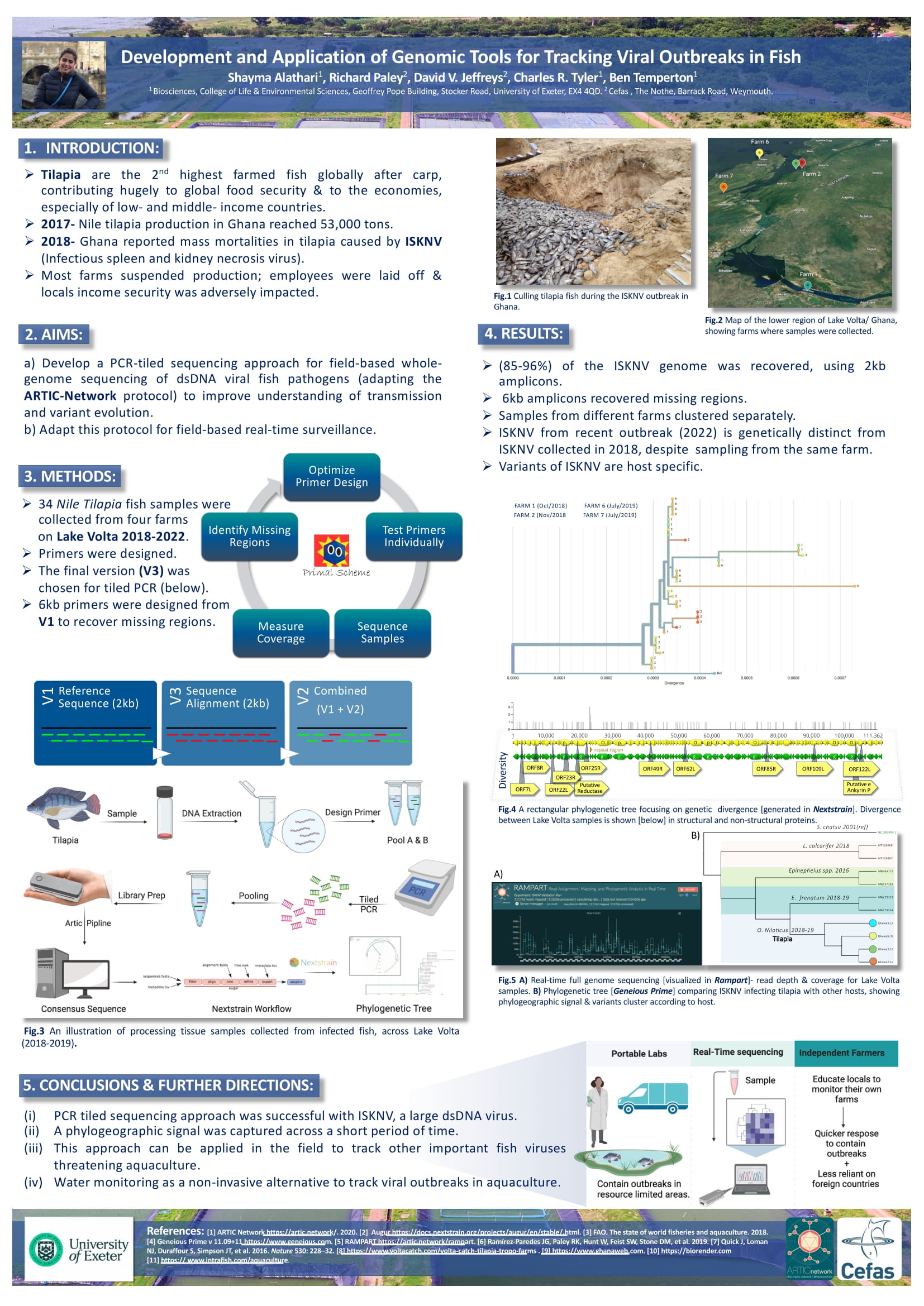 NCM 2022: Development and application of genomic tools for tracking ...