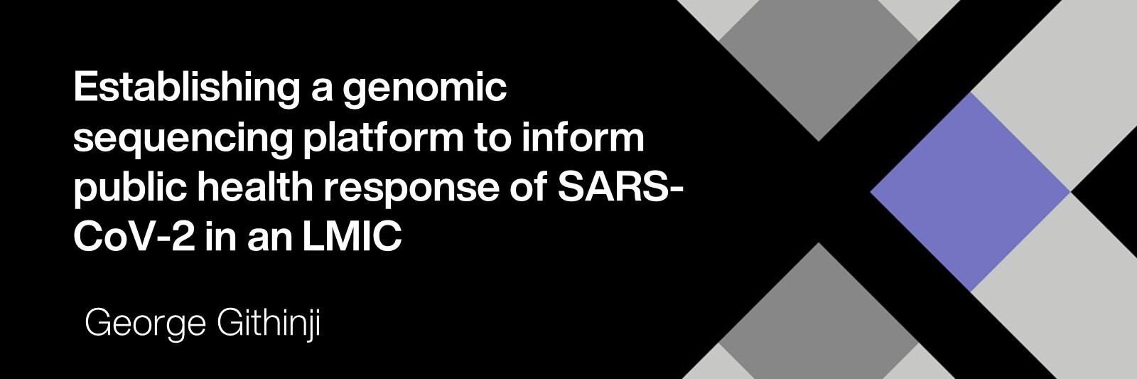 Establishing a genomic sequencing platform to inform public health ...