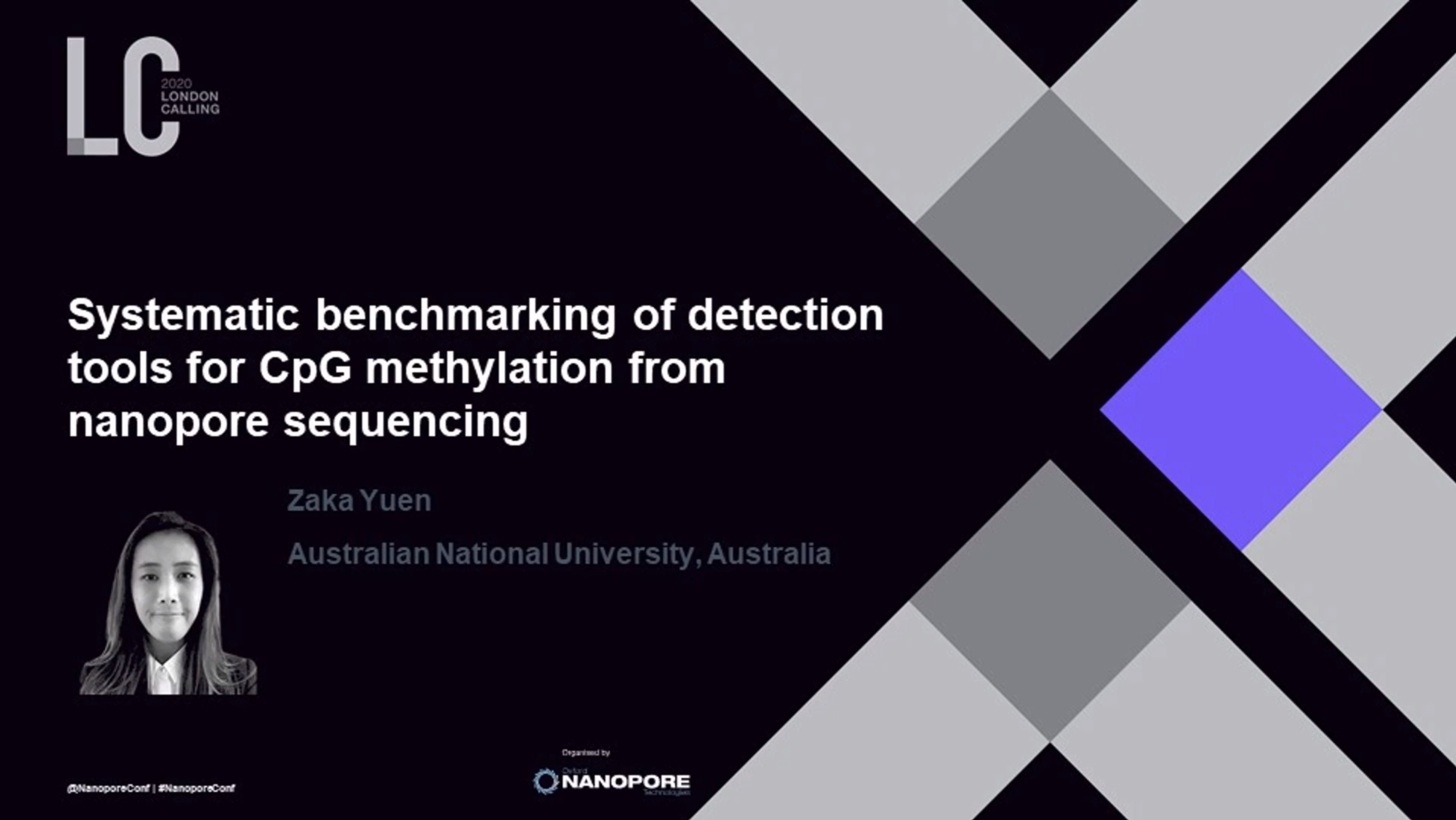 Systematic Benchmarking Of Detection Tools For Cpg Methylation From Nanopore Sequencing