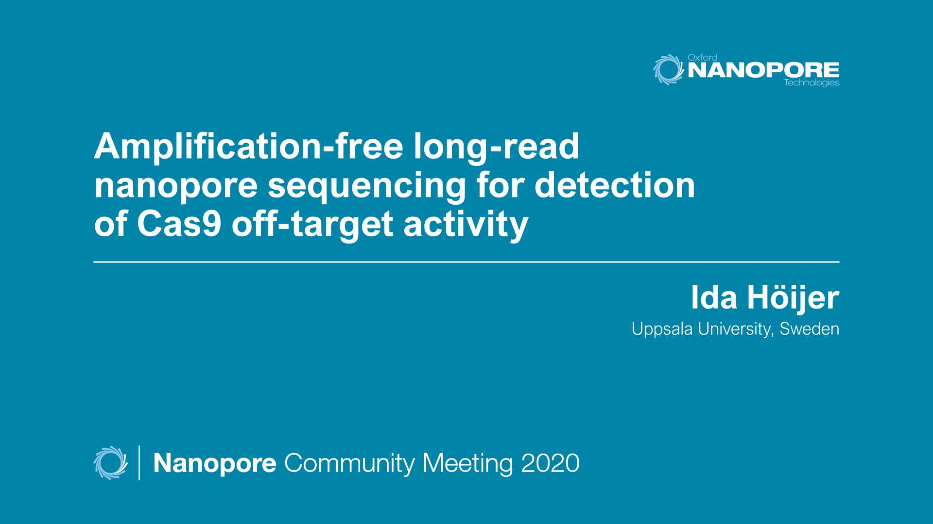 Amplifcation Free Long Read Nanopore Sequencing For Detection Of Cas9 Off Target Activity