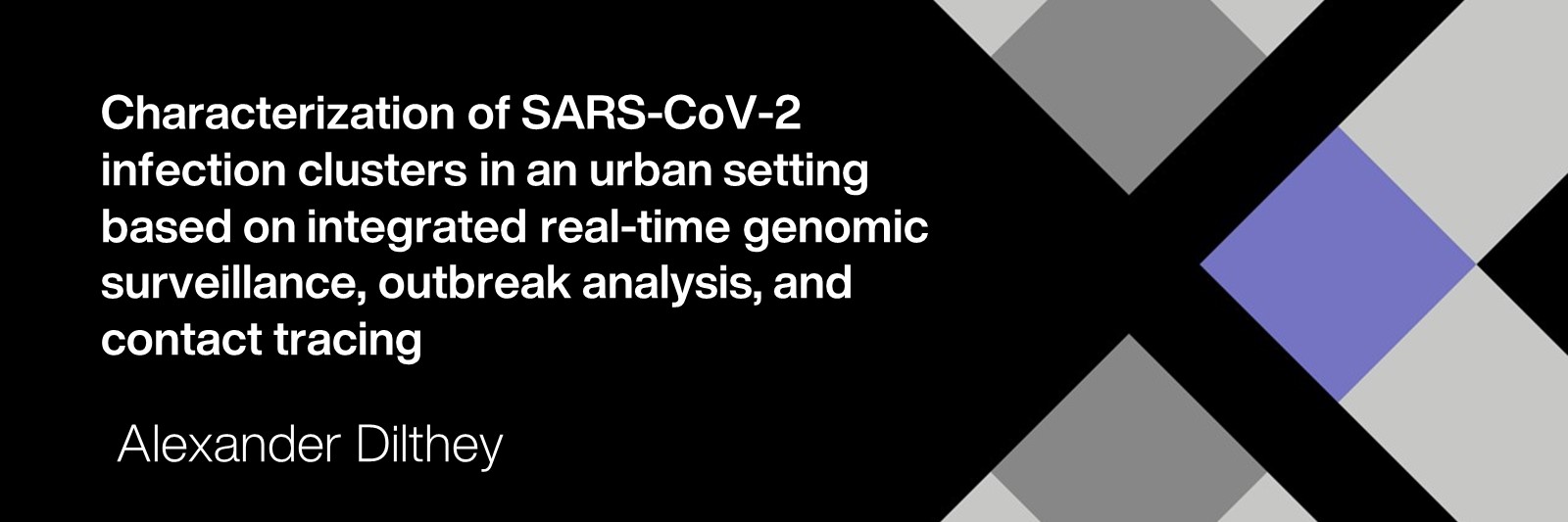 Characterization of SARS-CoV-2 infection clusters in an urban setting ...