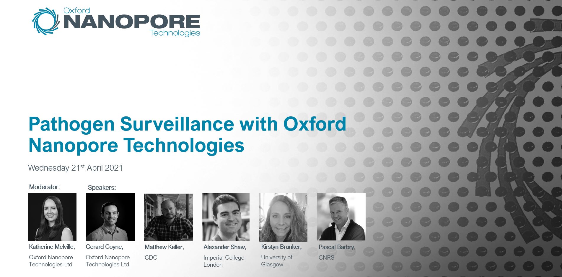 Pathogen Surveillance with Oxford Nanopore Technologies