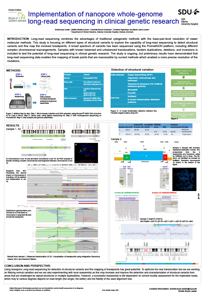 Implementation of nanopore whole-genome long-read sequencing in ... Implementation of nanopore whole-genome long-read sequencing in ...