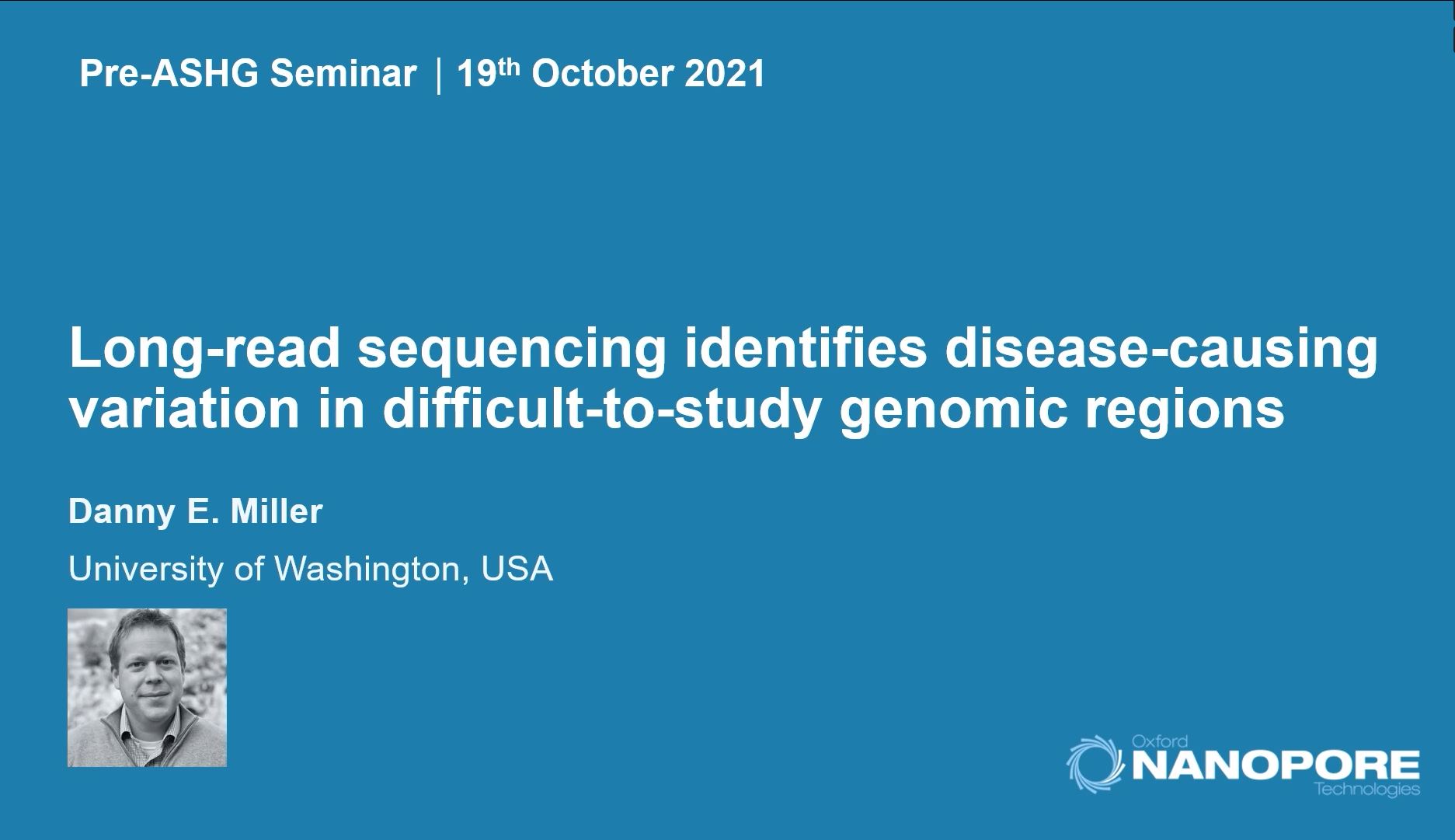 Long-read sequencing identifies disease-causing variation in difficult-to-study genomic regions