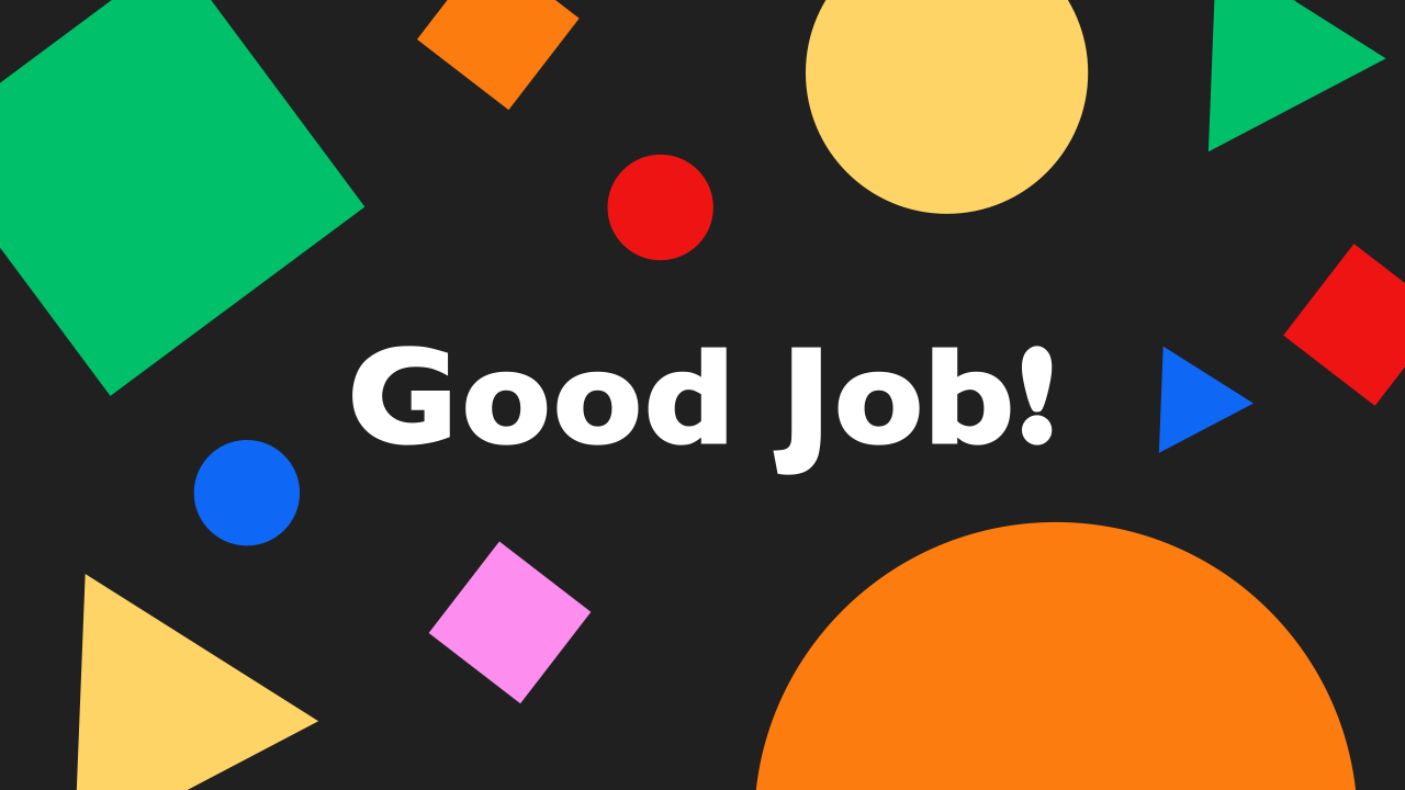 Good Job Animation Template Linearity Templates