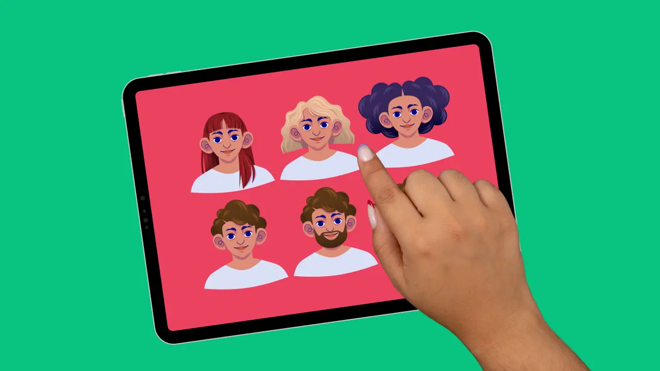 How to Draw a Flat Design Character