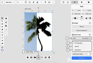 Auto Trace | Linearity