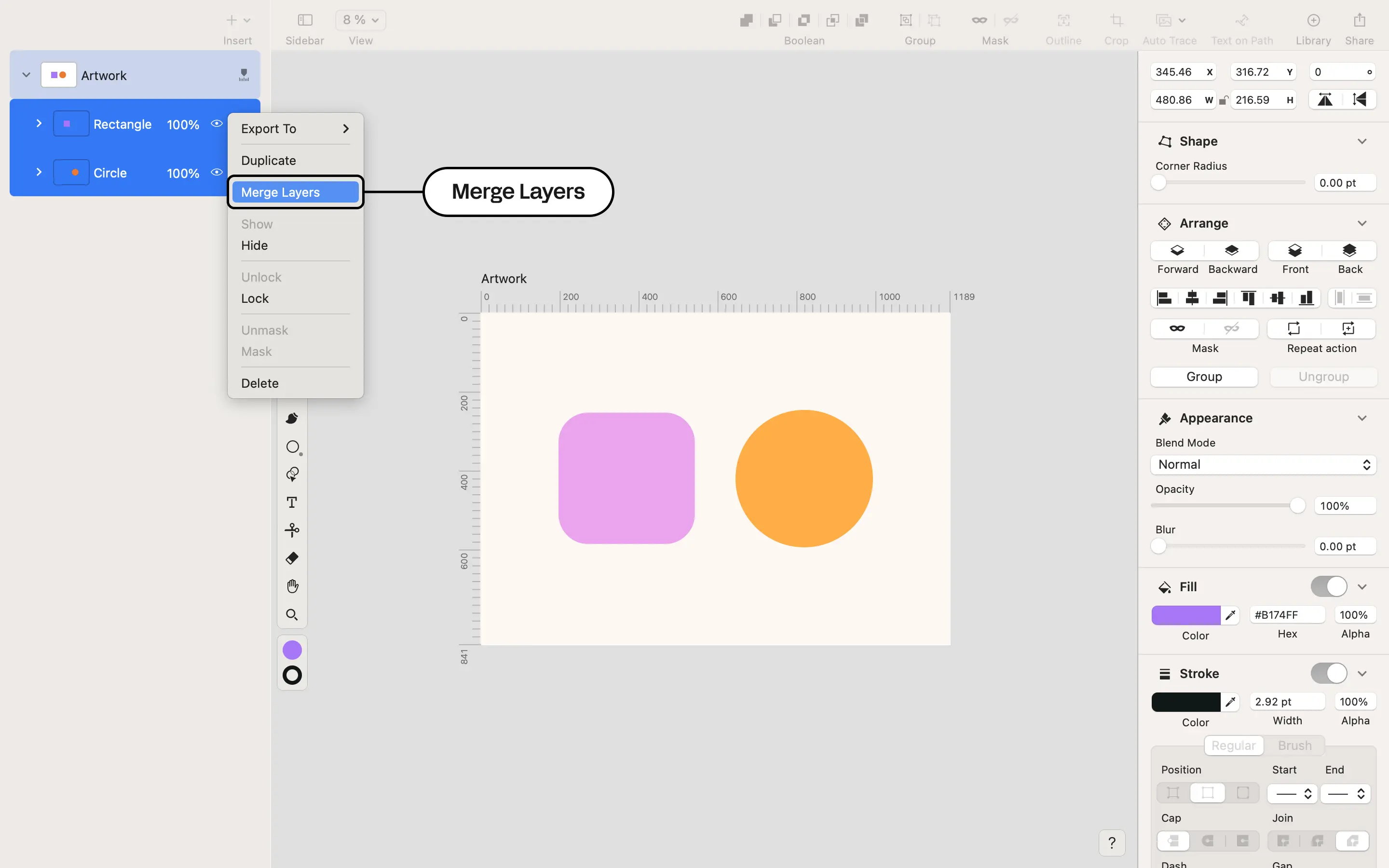 How to Use Adobe Illustrator Merge Layers