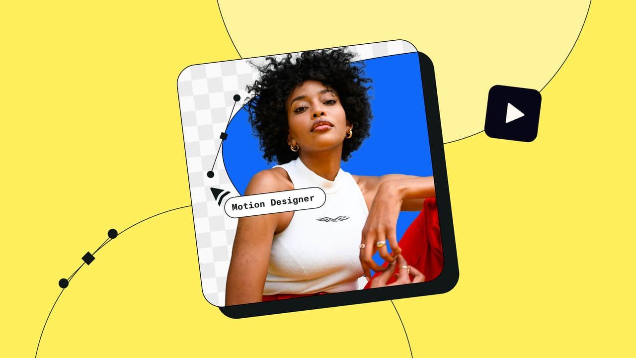 How to crop a video and animate it