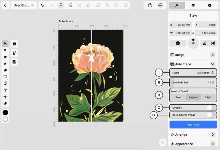 How to vectorize an image in Illustrator