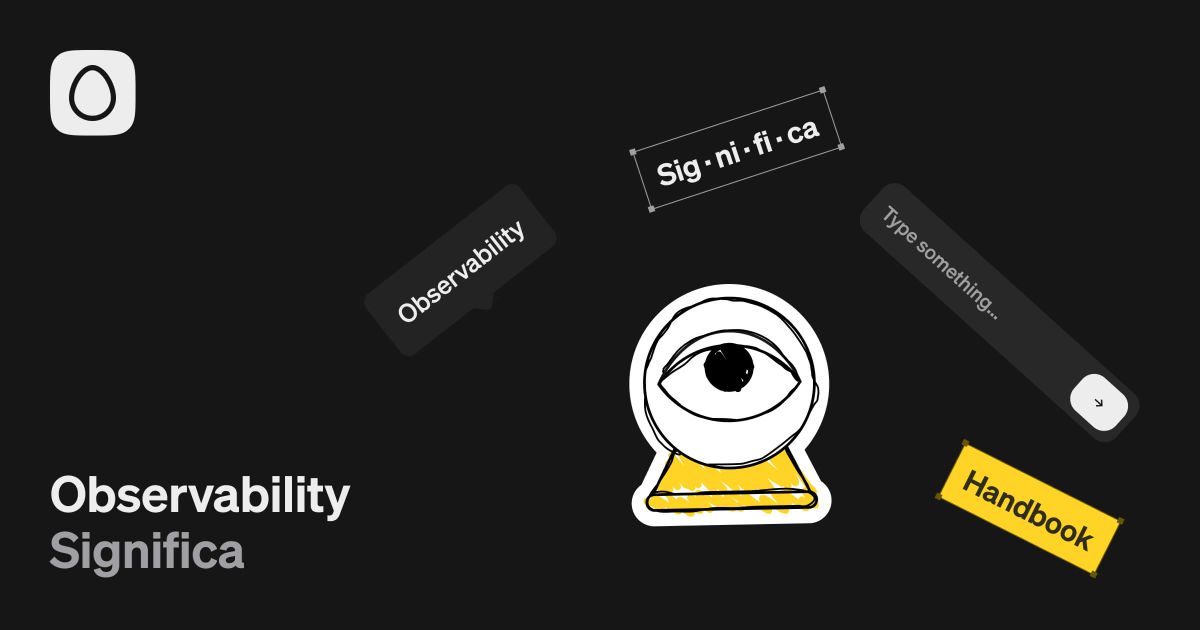 Handbook by Significa — Observability