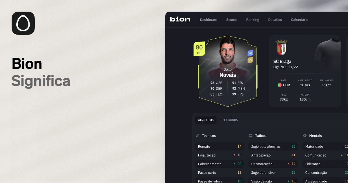 Bion — A performance-based platform.