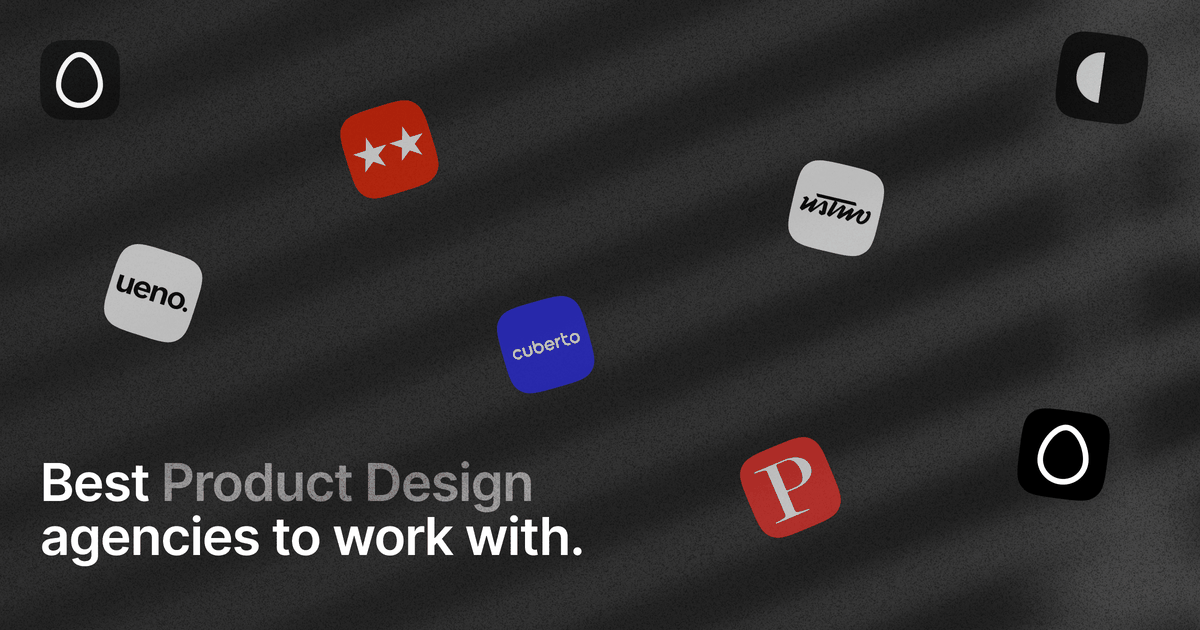 Top Product Design agencies to work with in 2026.