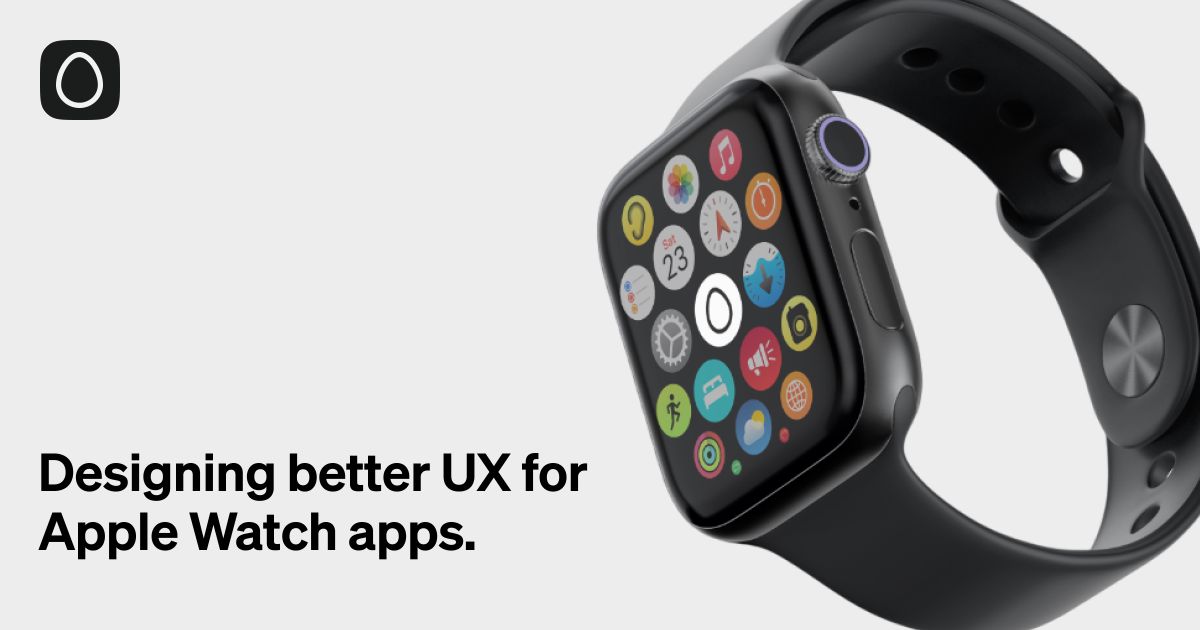 Designing better UX for Apple Watch apps.