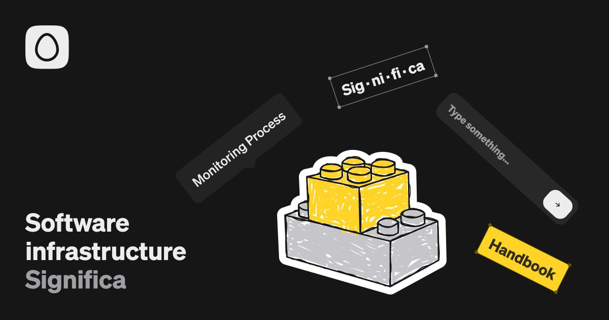 Handbook by Significa — Software infrastructure