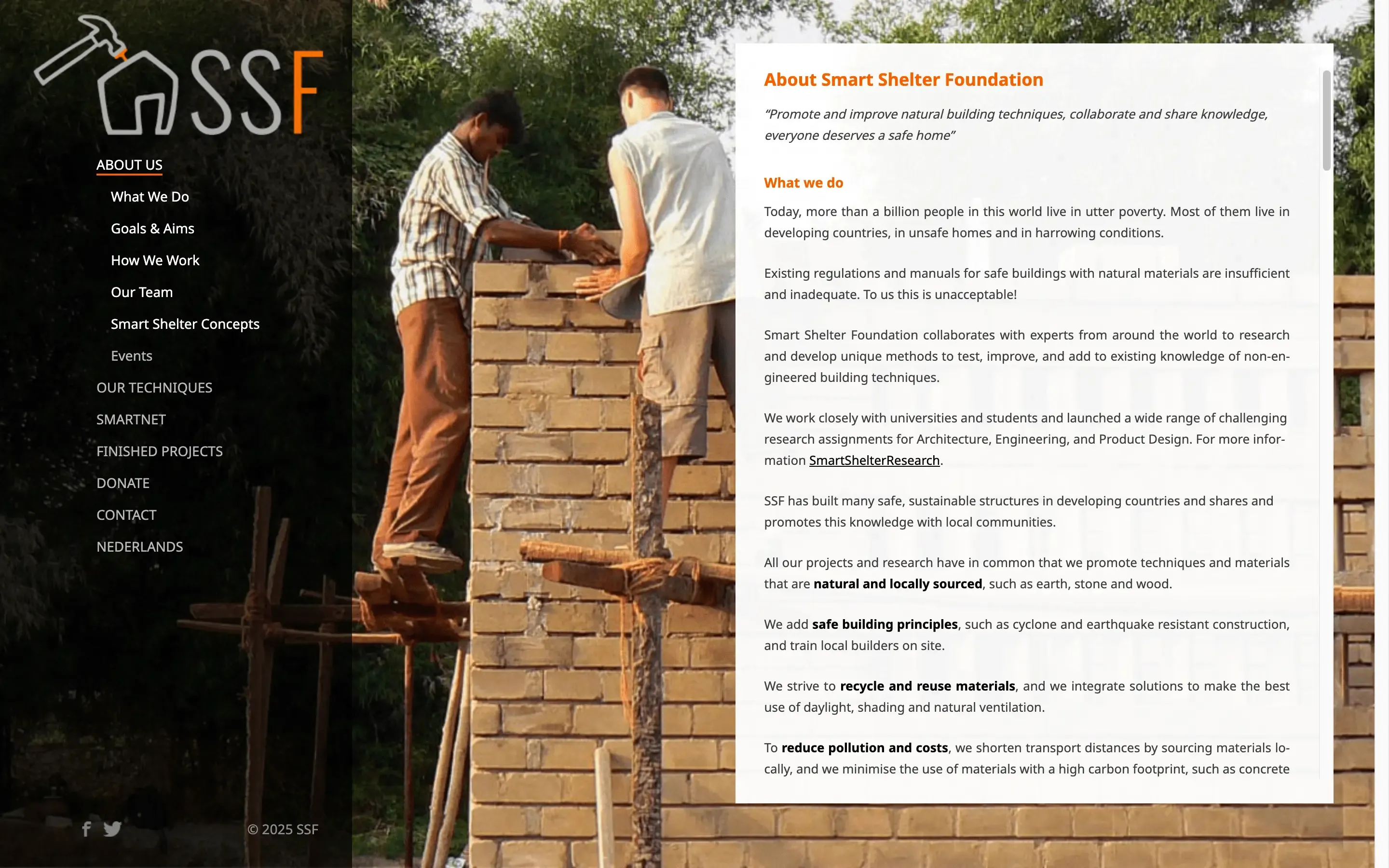 Helping Smart Shelter Foundation share life-saving knowledge.