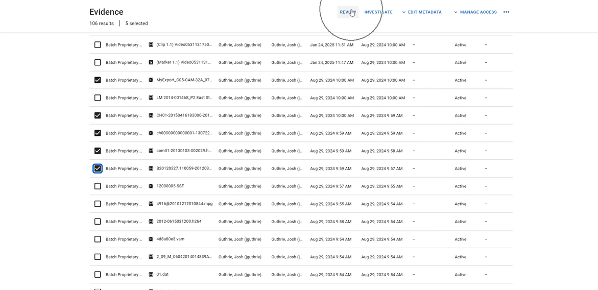 Best practices for video evidence review with Axon Investigate and Axon ...