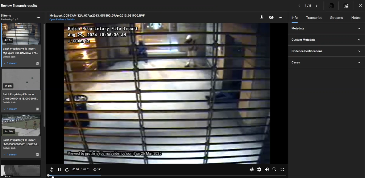 Best practices for video evidence review with Axon Investigate and Axon ...