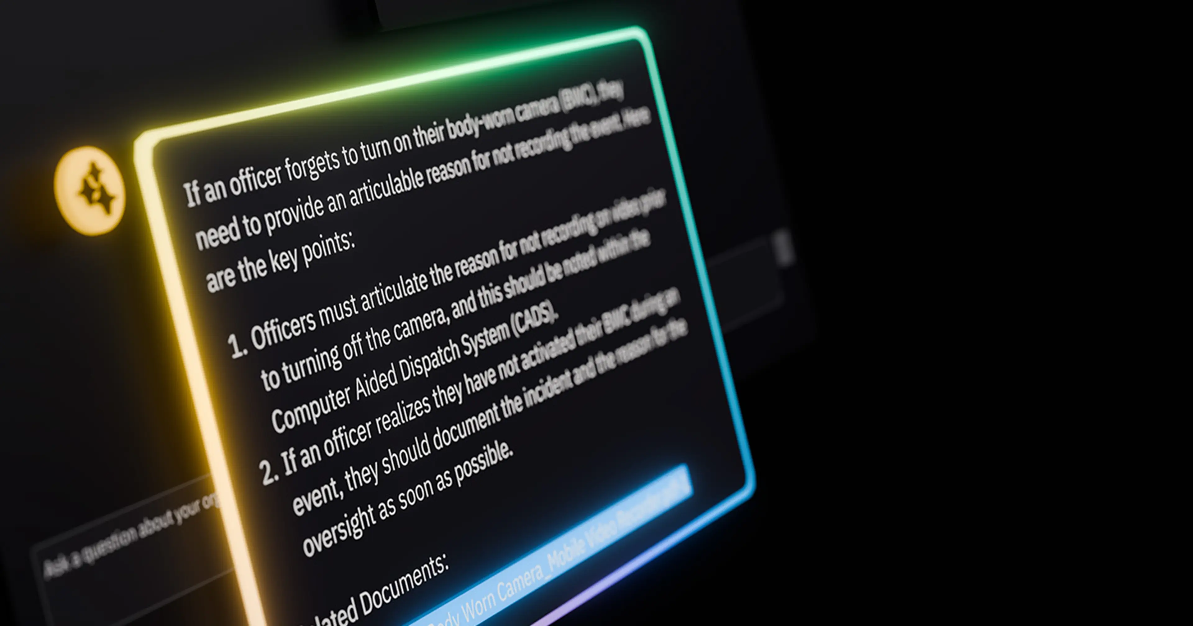 Policy Chat FAQs for prosecutors - Axon.com