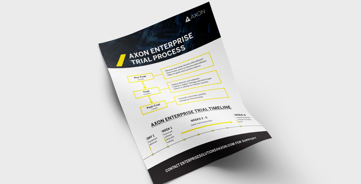 Axon Enterprise: Trail Process for Security Cusomters - Axon.com