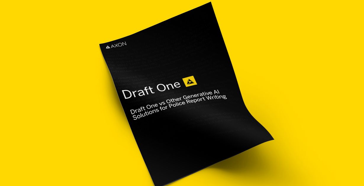 Draft One vs other generative AI solutions for police report writing ...