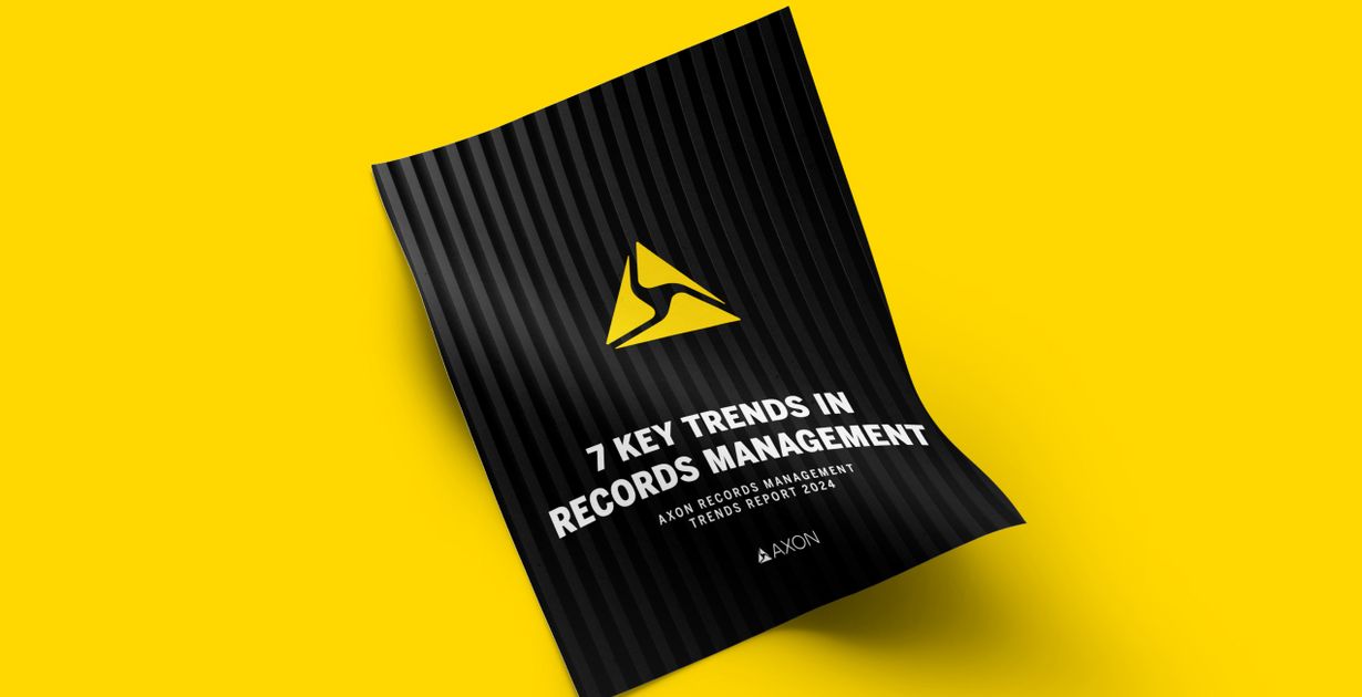 7 Key trends in records management - Axon.com