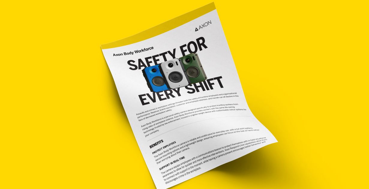 Axon Body Workforce product card - Axon.com | UK