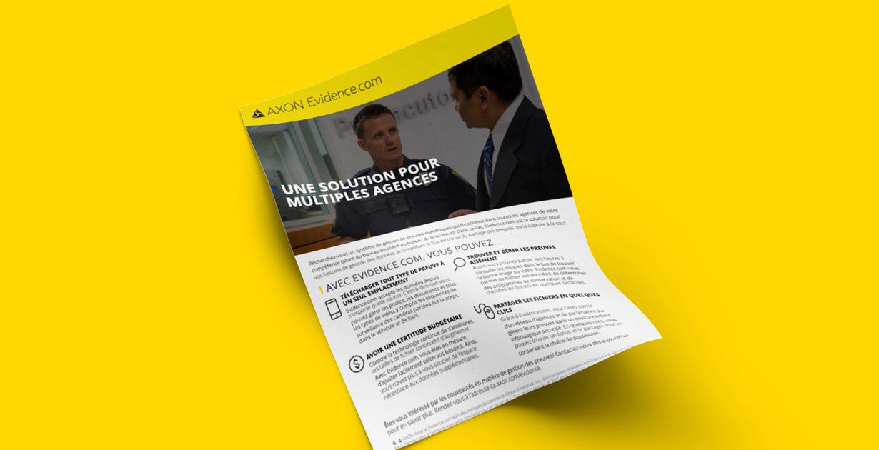 Axon Evidence Prosecutor Program Product Card - Axon.com | FR-CA