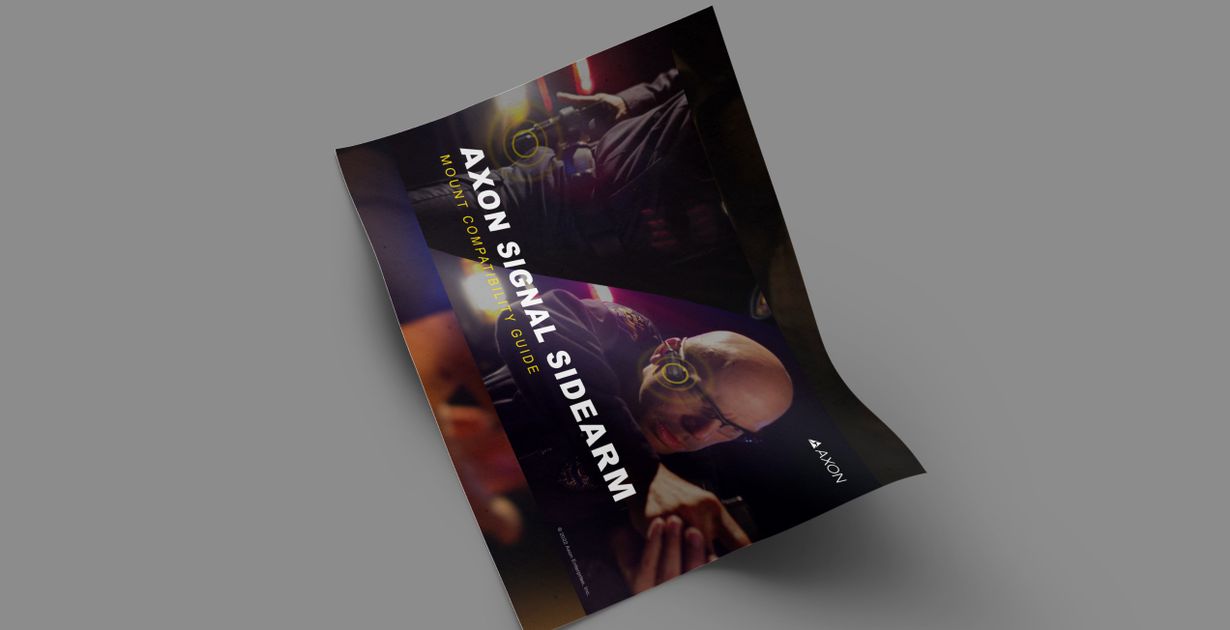 Axon signal Sidearm mount compatibility guide - Axon.com