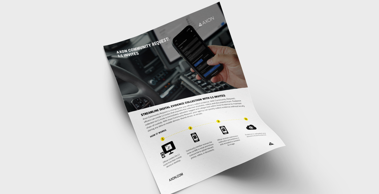 Axon Community Request product card 1:1 invites - Axon.com