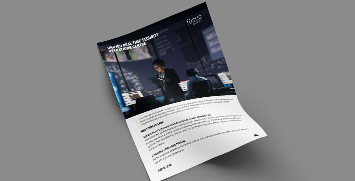 Axon Fusus Enterprise product card - Axon.com | UK