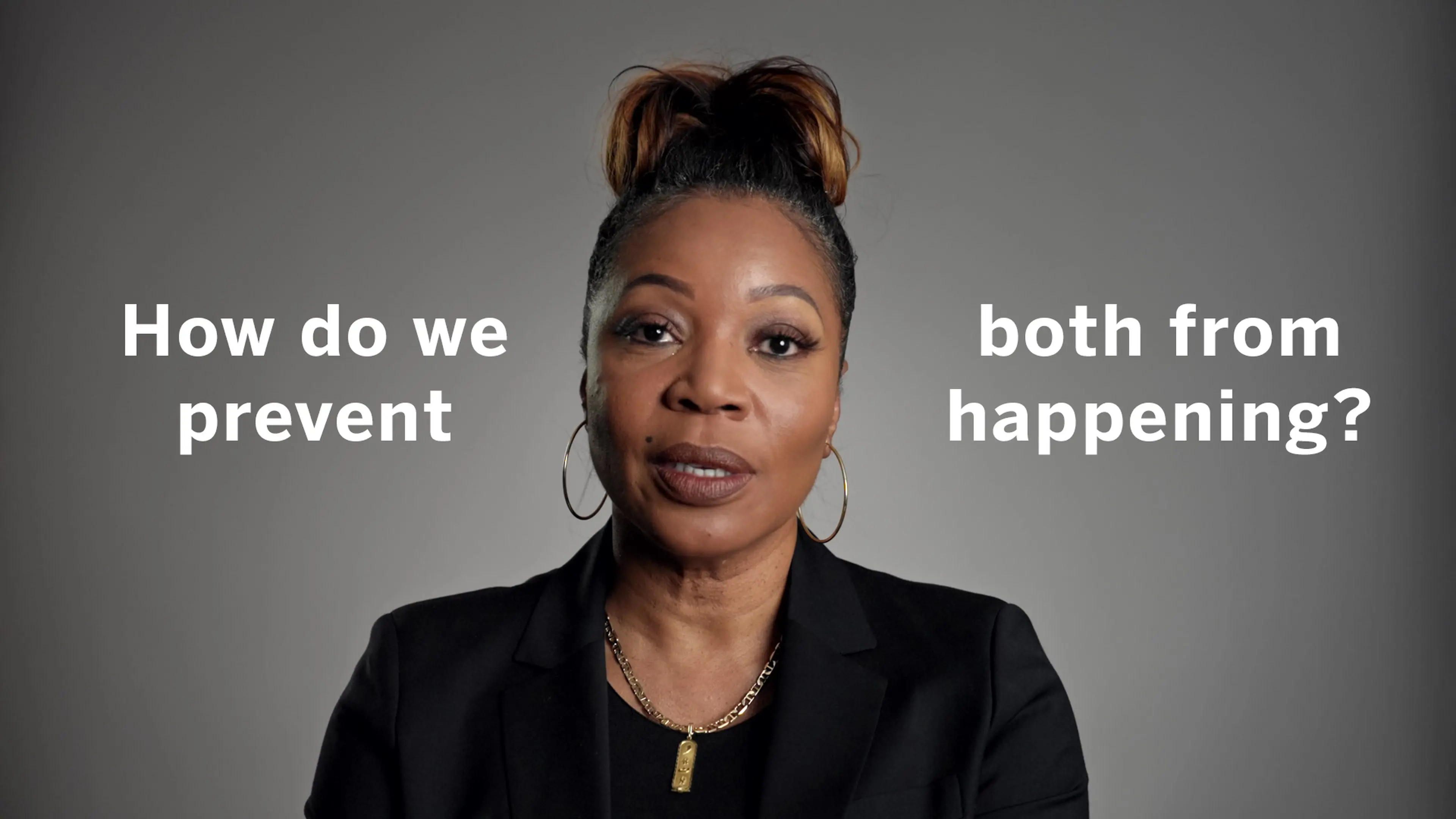 THIS IS OUR MOONSHOT: “HOW CAN WE PREVENT THESE DEATHS FROM HAPPENING ...