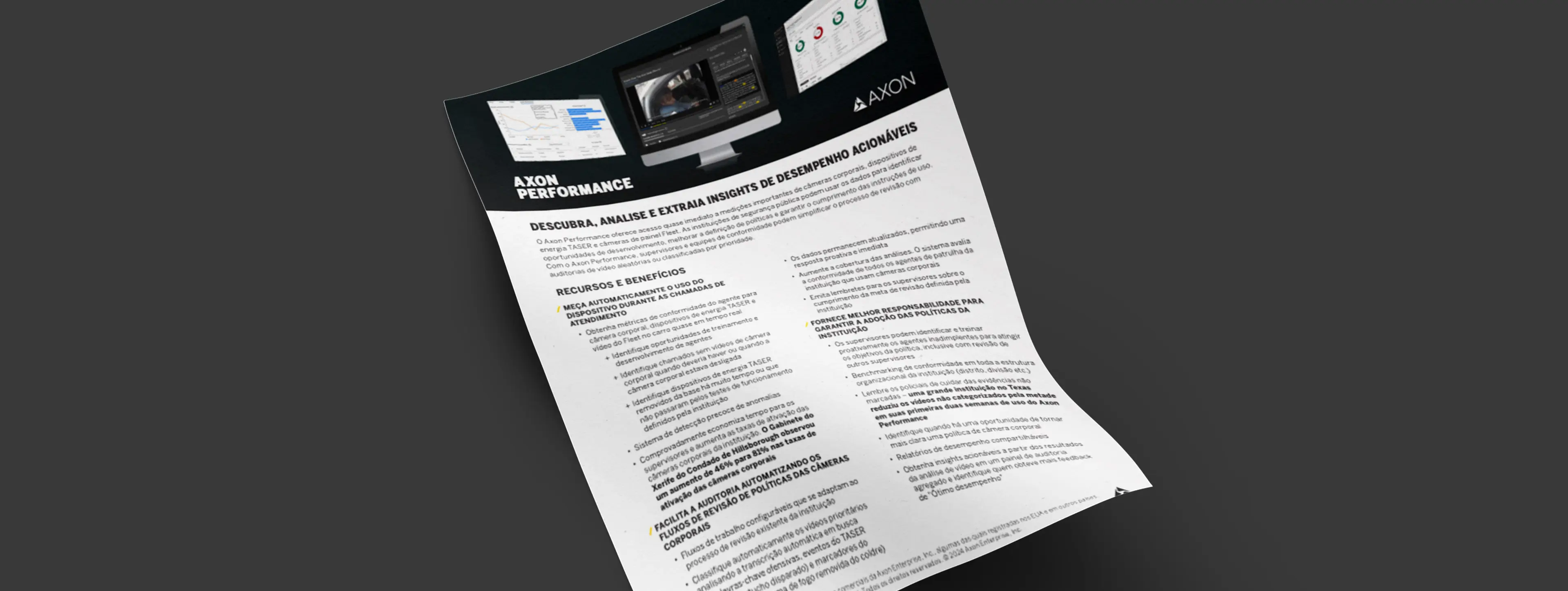 Axon Performance Product Card - Axon.com | PT-BR