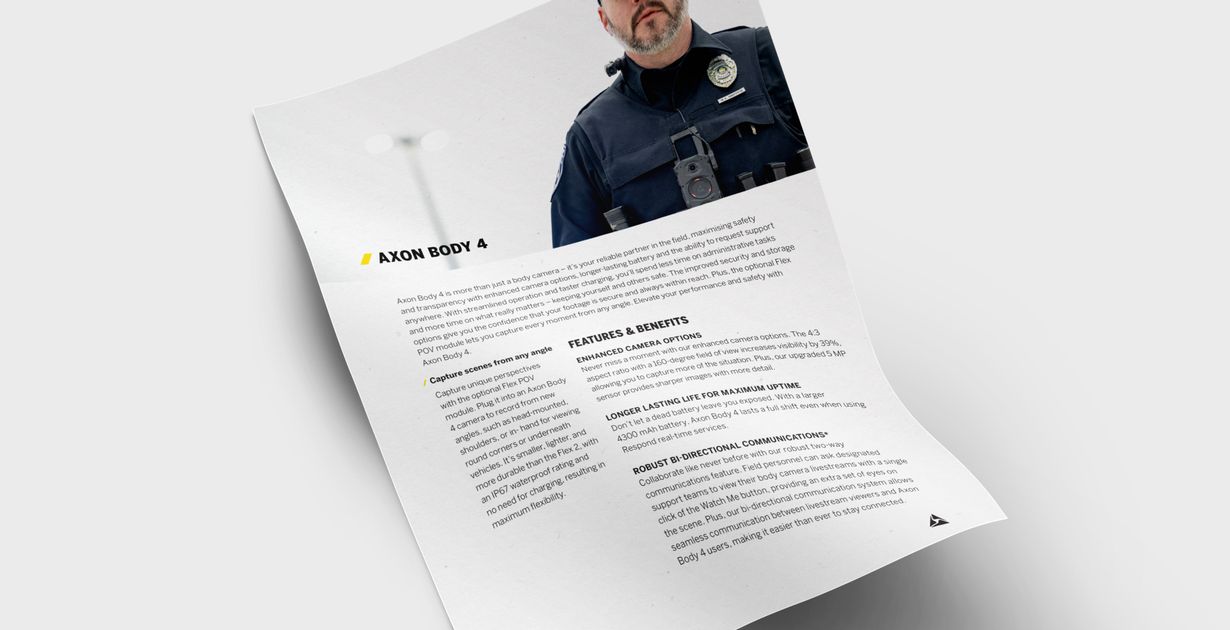 Axon Body 4 - Axon.com