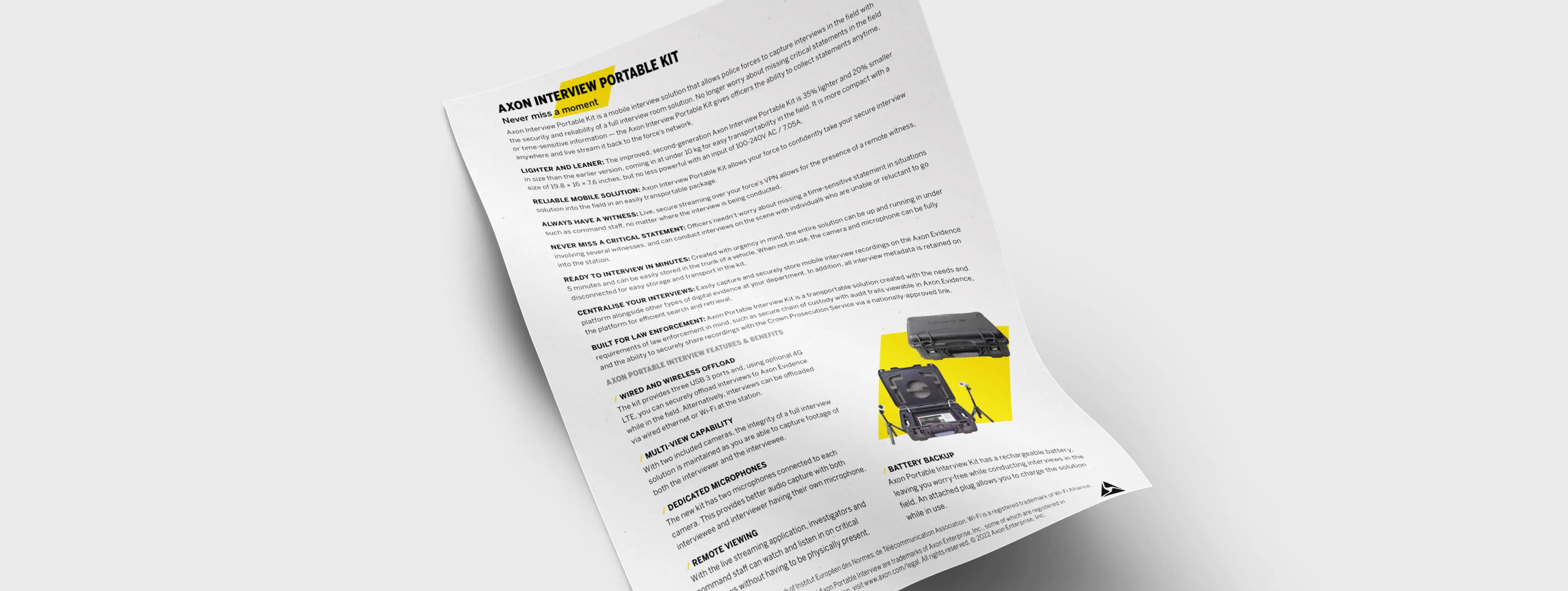 Axon Interview Portable - Axon.com