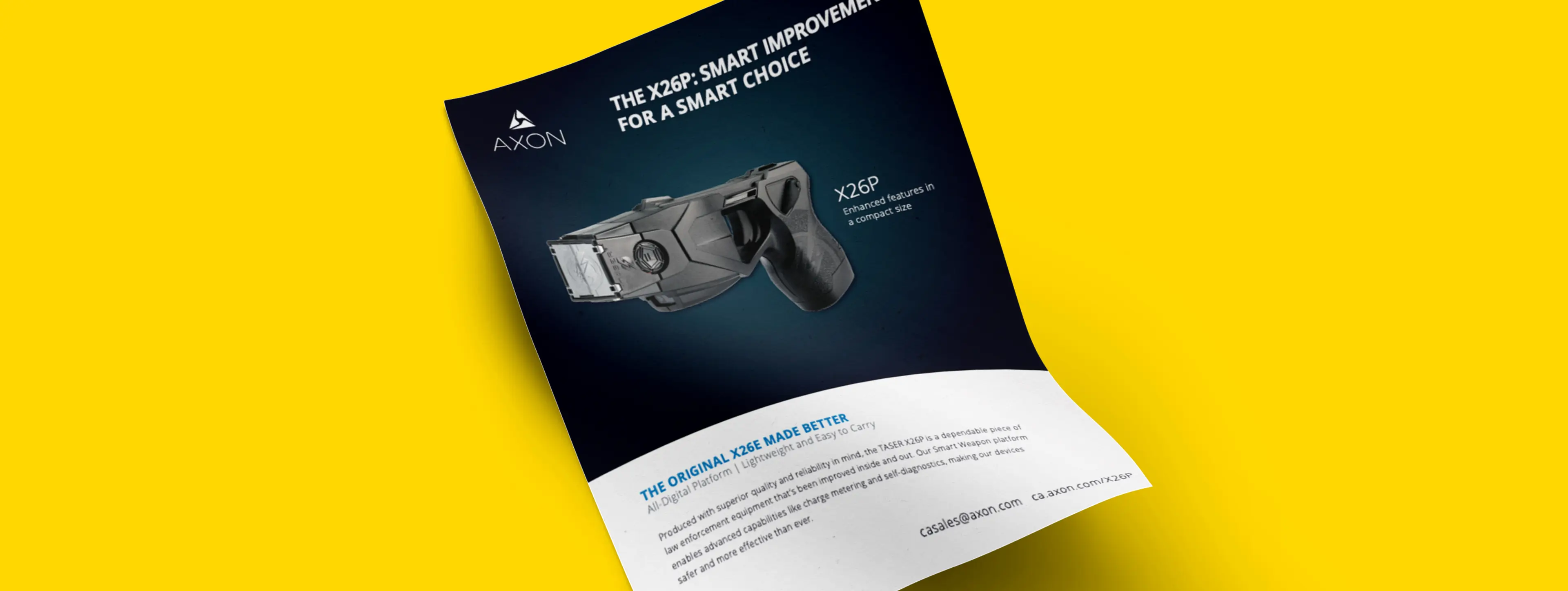 TASER X26P Product Card - Axon.com | EN-CA