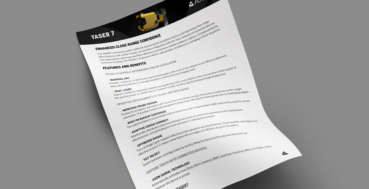 TASER 7 - Axon.com