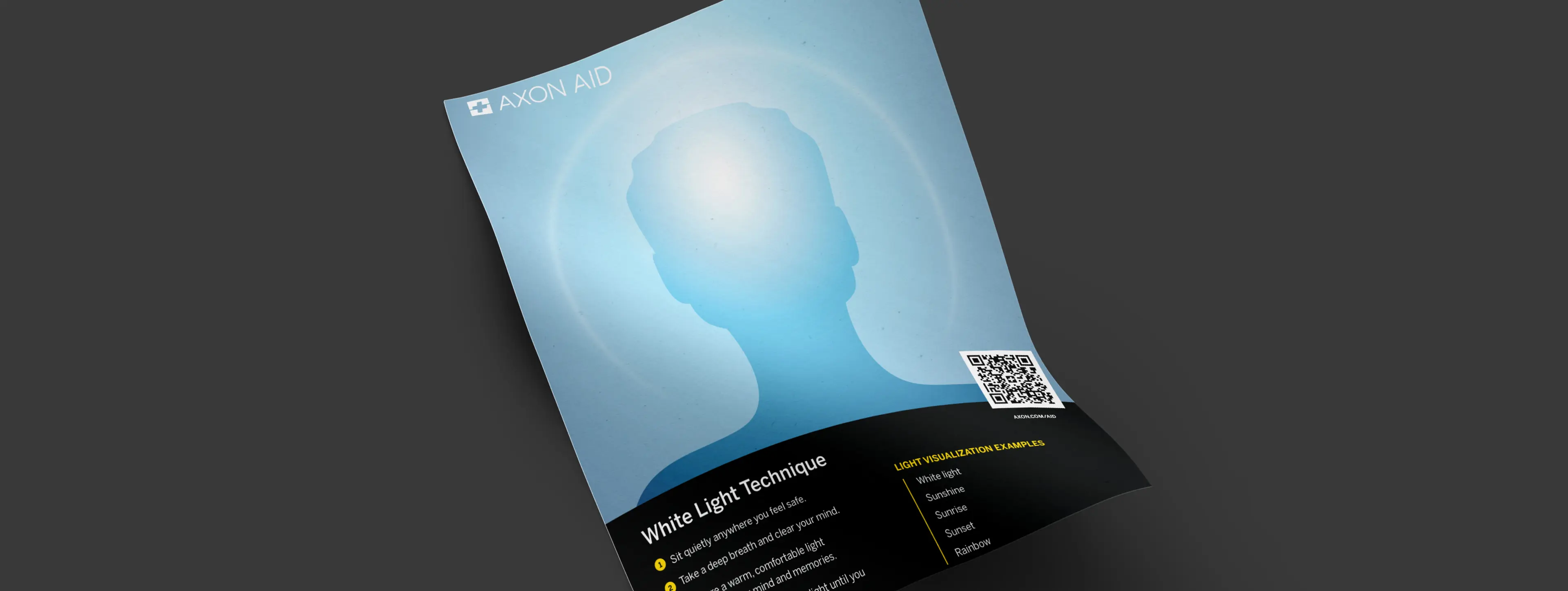 White Light Technique Poster For Corrections Officers - Axon.com