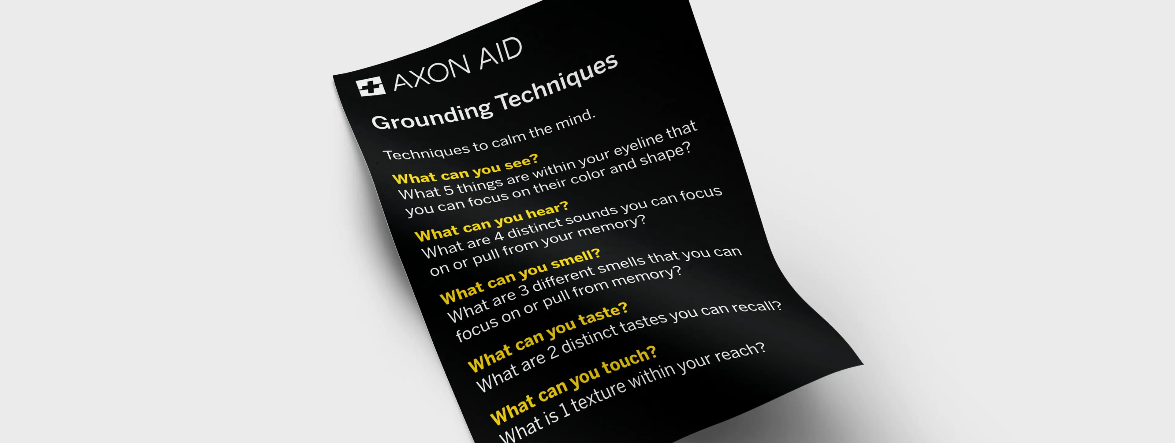 Axon Aid | Grounding - Axon.com
