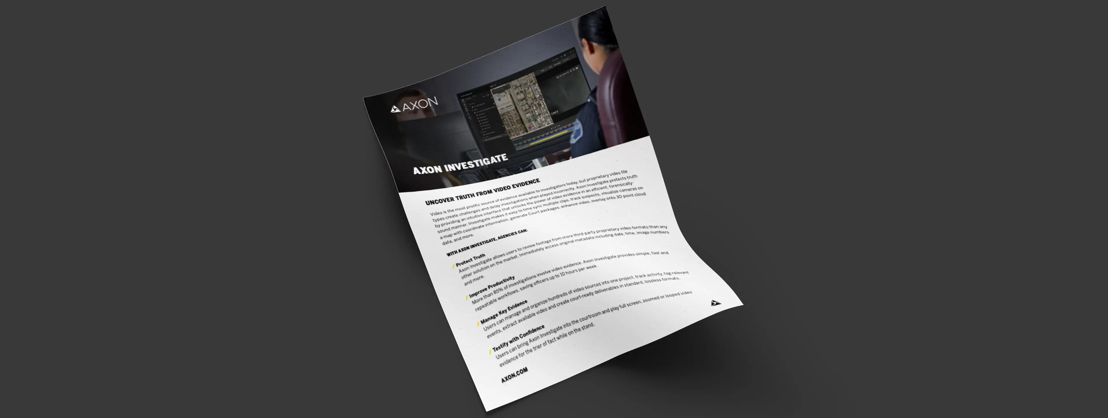 Axon Investigate Product Card - Axon.com | EN-CA