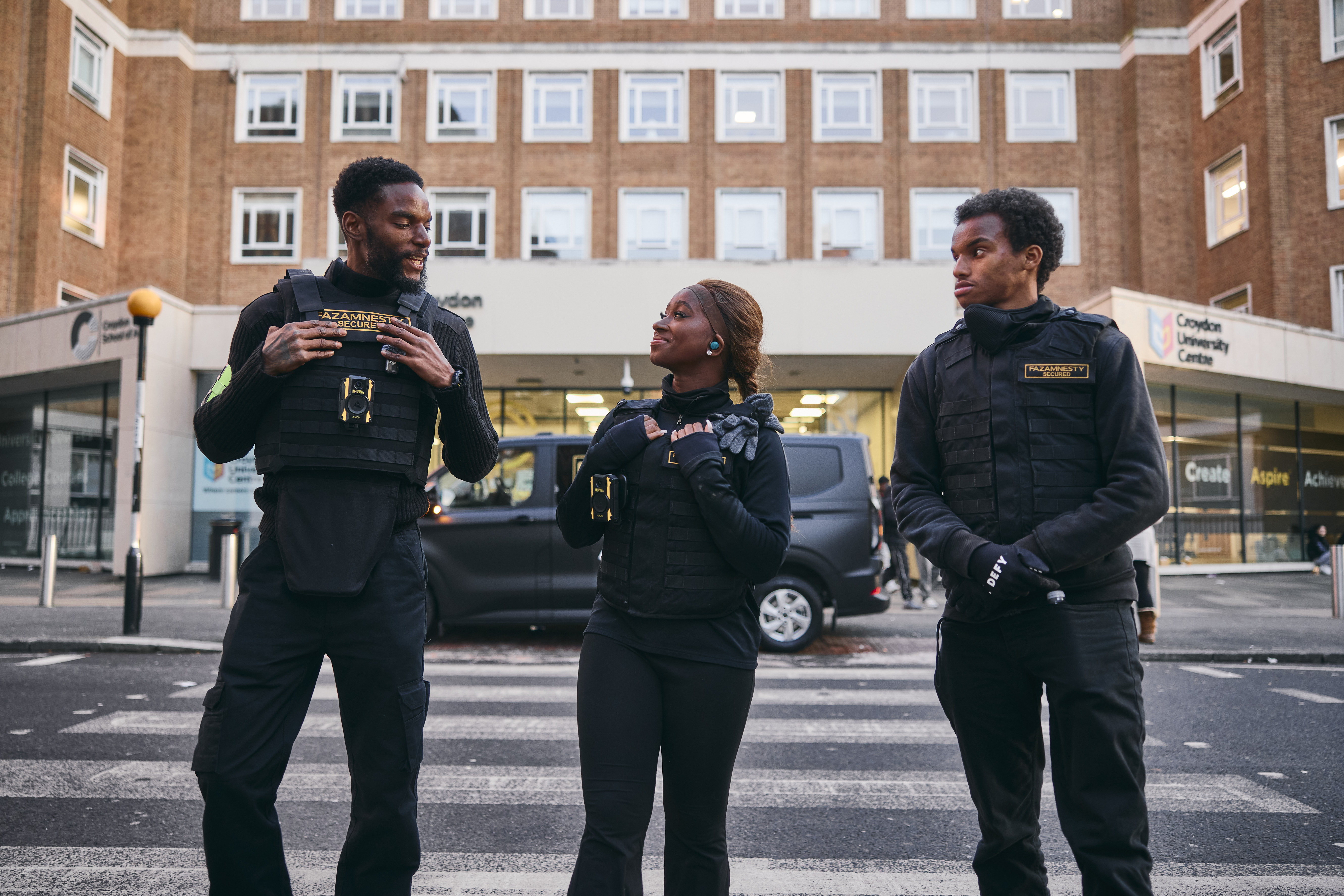 An afternoon on patrol with FazAmnesty - Axon.com | UK