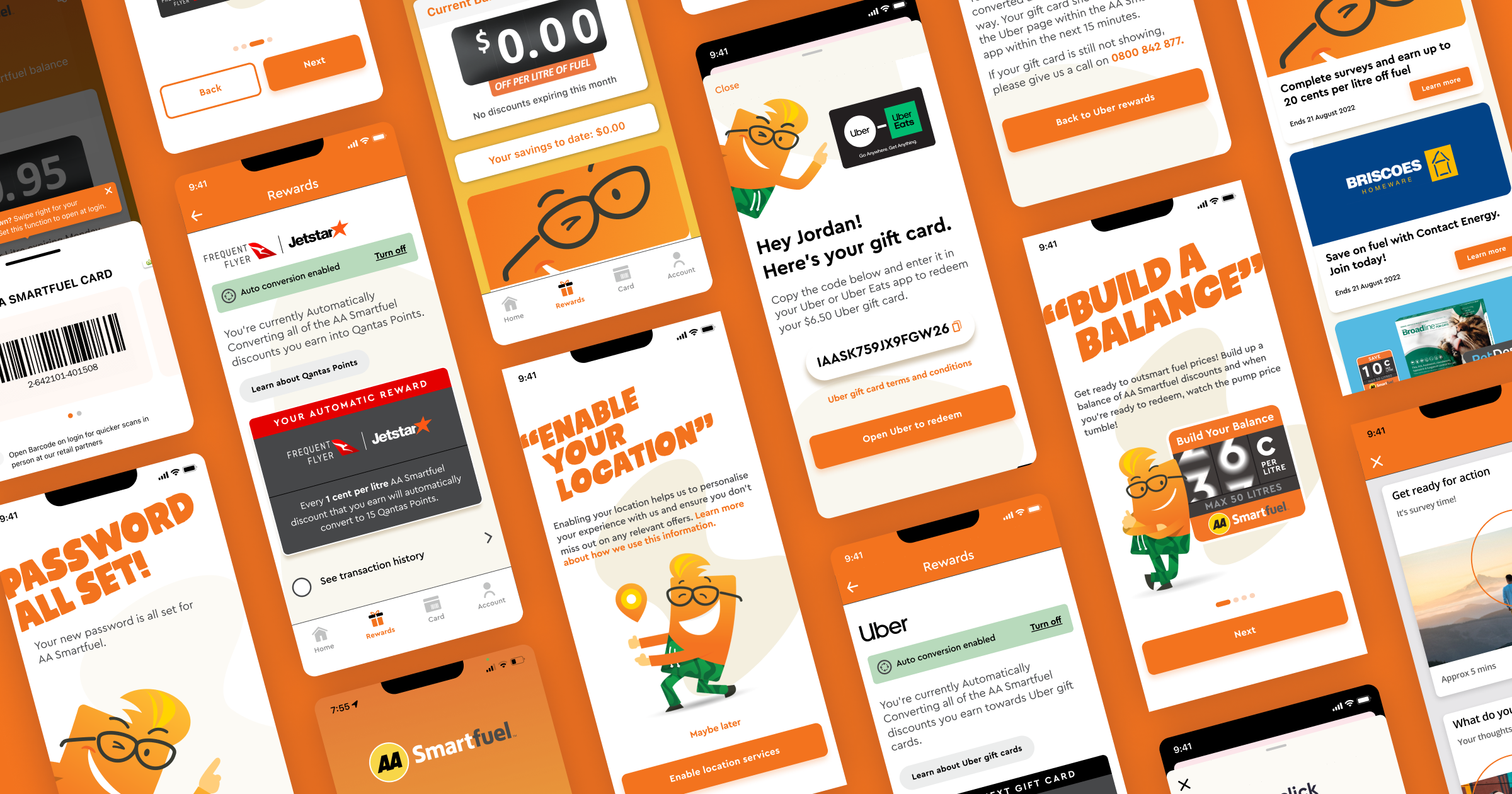 AA Smartfuel Mobile App | A case study by Catch design