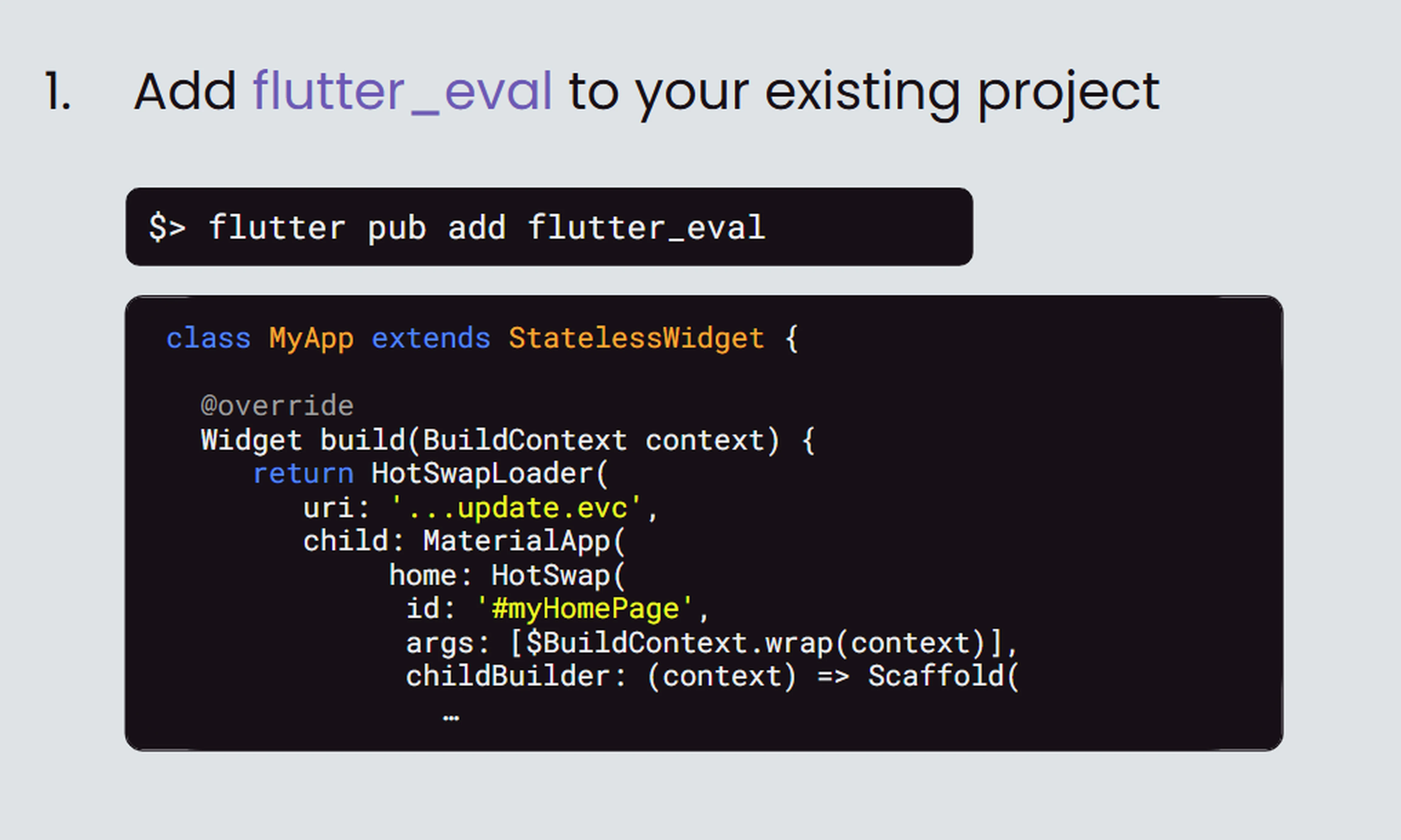 Achieve mobile release independence in Flutter with flutter_eval