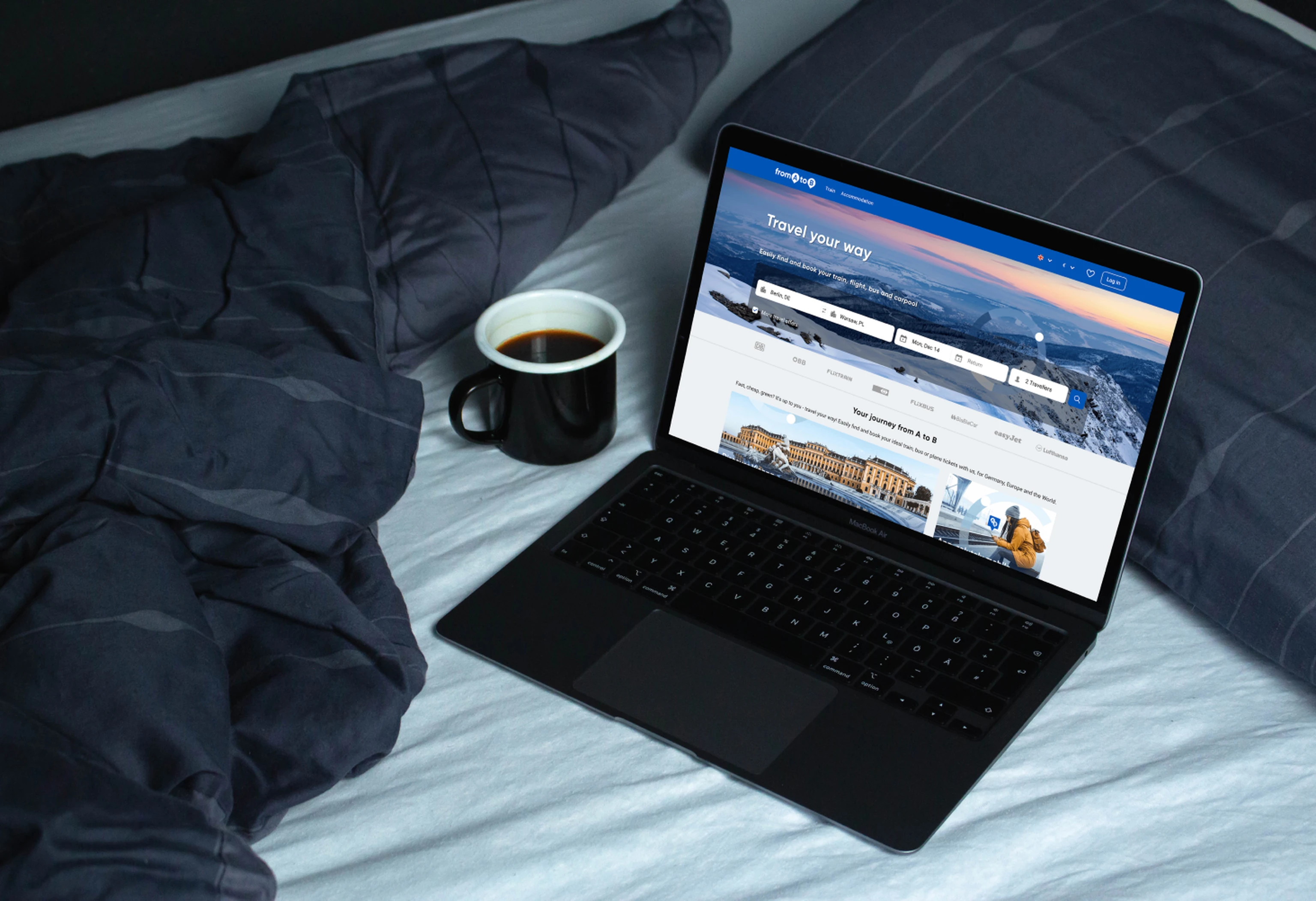 fromAtoB - Travel planning and booking app | Case Study by Monterail