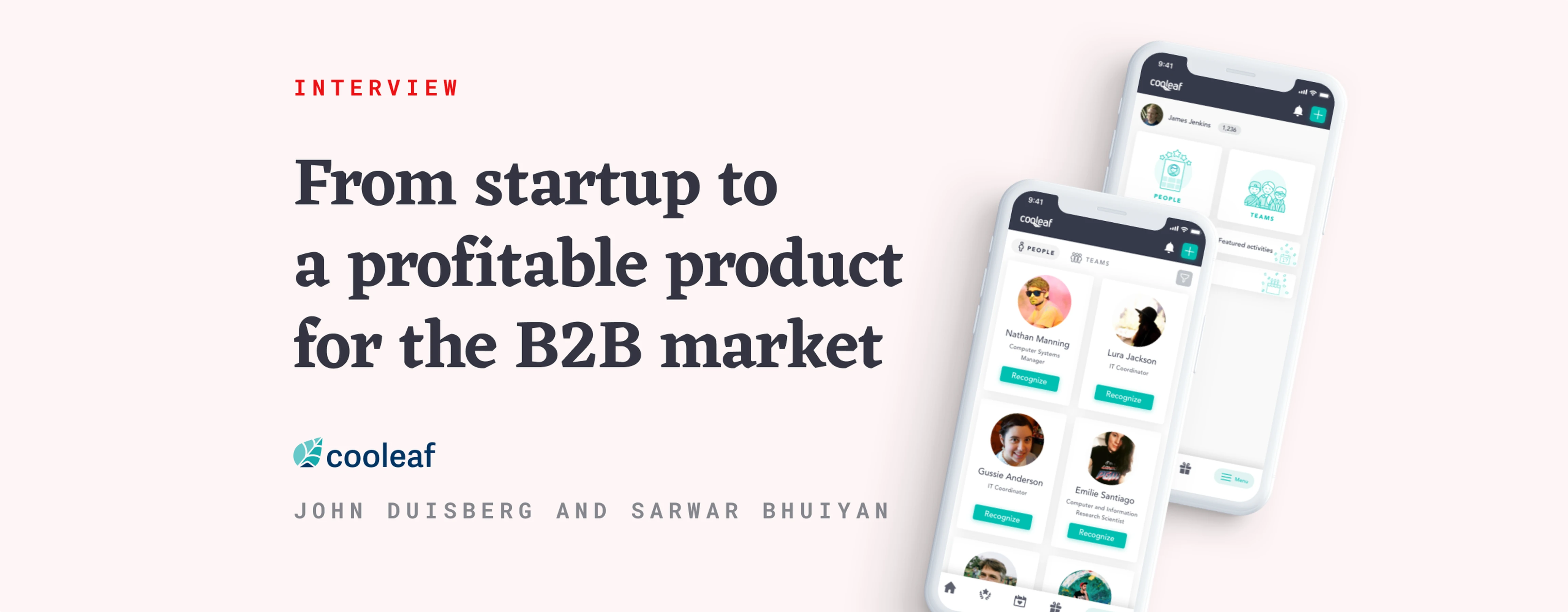 Client Stories: Cooleaf—from Startup To Profitable HR Tech Product