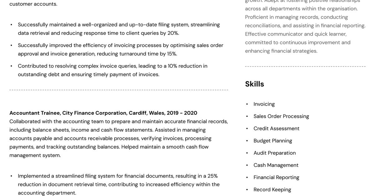 Apprenticeship CV Example for 2025 (Free Example & Tips)