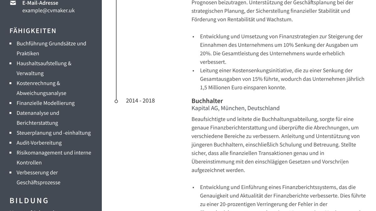 German CV (Lebenslauf) Example: Best guide to get you hired!