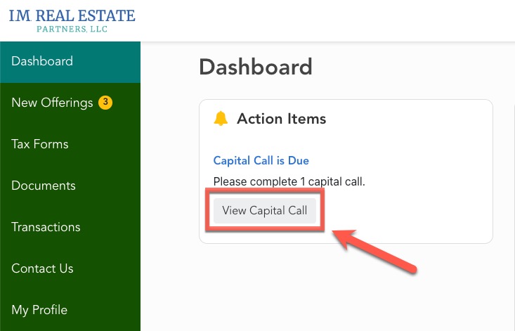Investor Portal